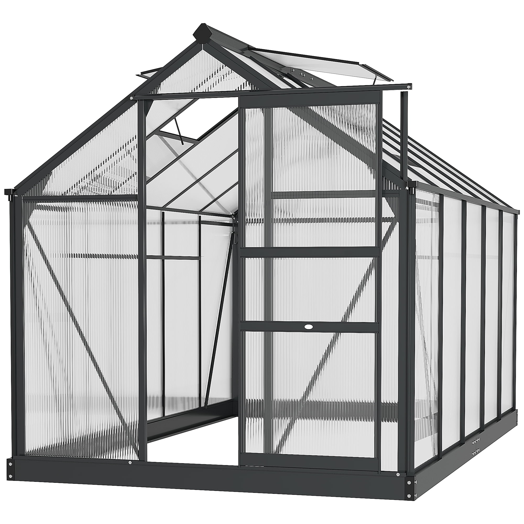 Click here for Outsunny Greenhouse  Walk-In Hot House  Clear Pc B... prices