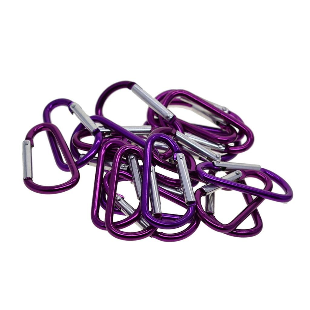 Click here for Jifeng 20 Pack Aluminum Small Carabiners Keychain... prices