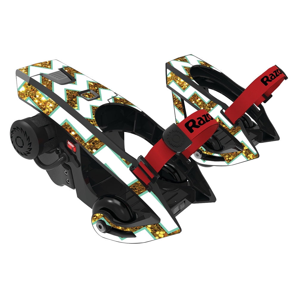 Skin Decal Wrap Compatible With Razor Turbo Jetts Electric Heel Wheels ...