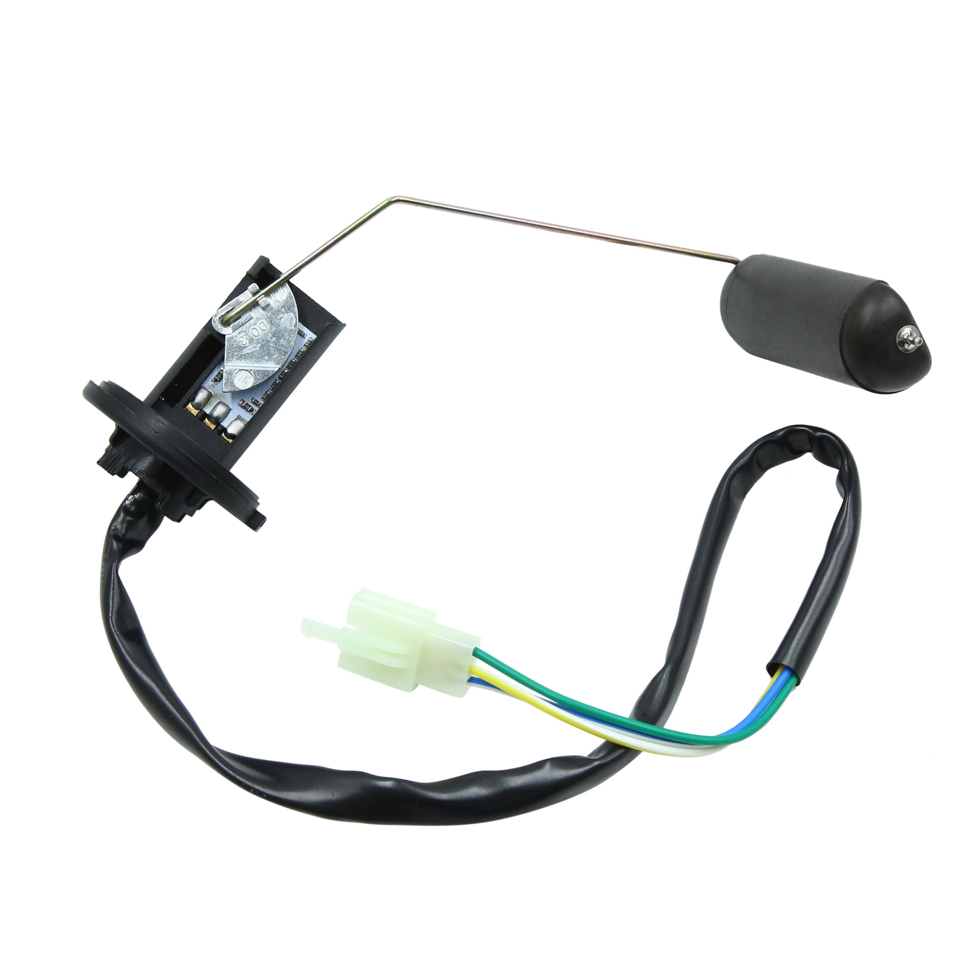 Black Motorcycle Scooter Fuel Level Gauge Oil Meter Sender Sensor for ...