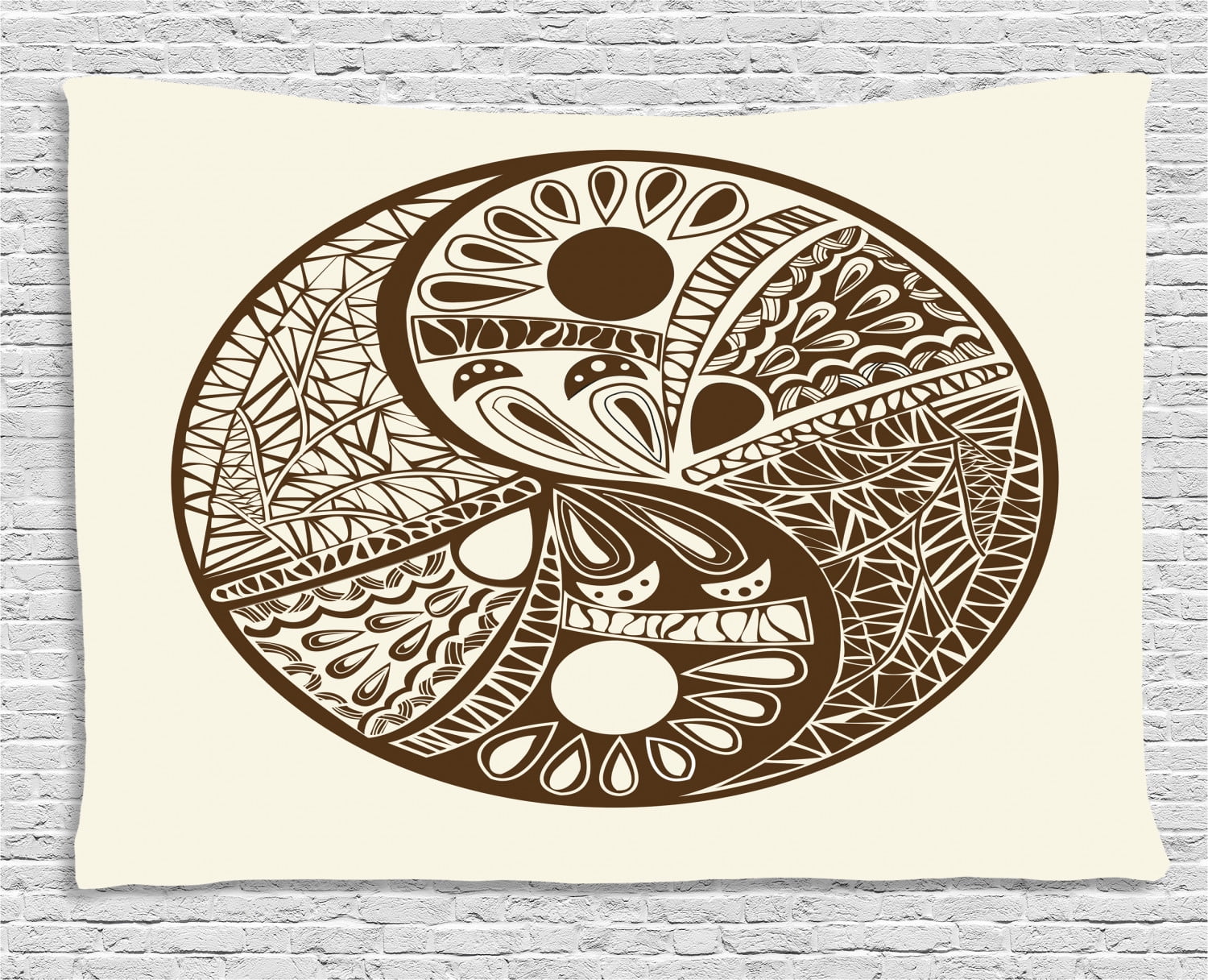 Abstract Yin Yang Art