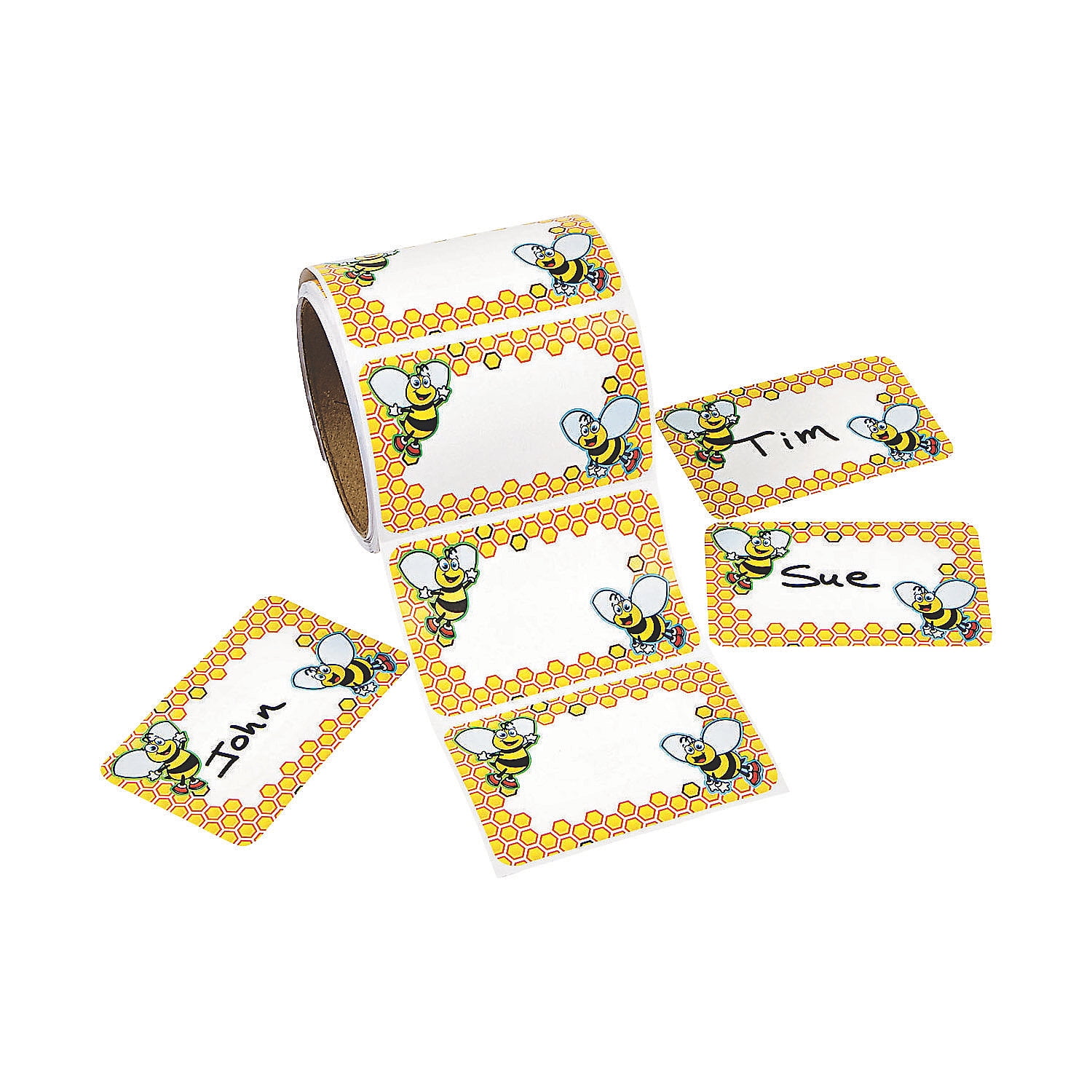 Bumble Bee Name Tags (100Ct) - Stationery - 1 Piece - Walmart.com