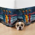 African American Woman Bed Skirt Bed Skirts Queen Size 16 Inch Drop ...