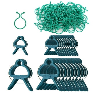 Heyfurni 40 Pieces Green Gentle Gardening Plant & Flower Lever Loop ...