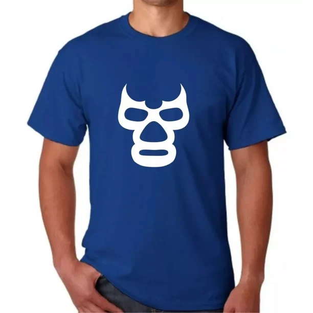 Playera Blue Demon Mascara | Walmart en línea