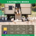 Automatic Chicken Doors Automatic Solar Powered Chicken Coop Door with ...