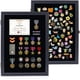 Winbold Pin Display Case with Anti-Theft Locking, Military Shadow Box ...