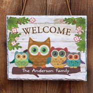 Personalized Welcome Owls Slate, Two - Walmart.com