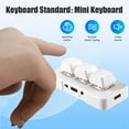 MK321U Progammable Macro Mini Keyboard 3 Mode Mechanical Keyboard ...