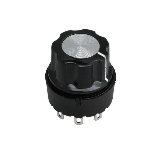 4 Positions Selector Rotary Position Switch With Knob Small Home ...