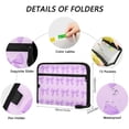 ALAZA Expanding File Folder 13 Pockets Accordion Document Organizer ...