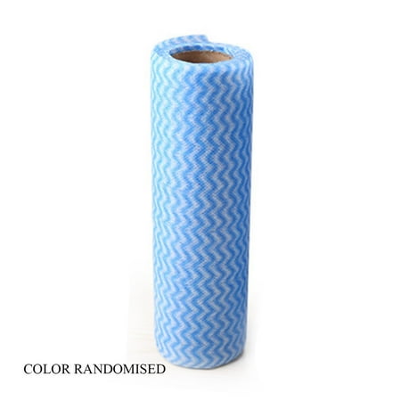1 Roll Non-woven Fabric Dishcloth Kitchen Cleaning Cloth Disposable ...