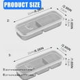 Multi-Section Meal Prep Container with Vented Lids, Stackable for ...