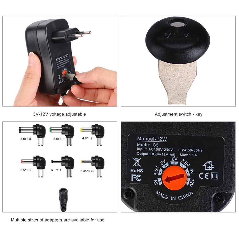 Click here for Generic 3v-12v Adjustable Voltage Ac/Dc Power Supp... prices