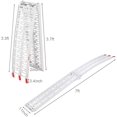7ft Ramps 750lbs Capacity, Portable & Folding kit, Ramps with Load ...
