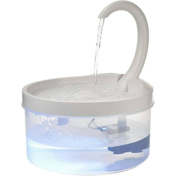 Cat Water Fountain, Automatic Pet Drinking Water Dispenser 2l With Led ...
