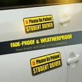Lusinus Student Driver Magnet for Car - 2-Pack Reflective Funny ...