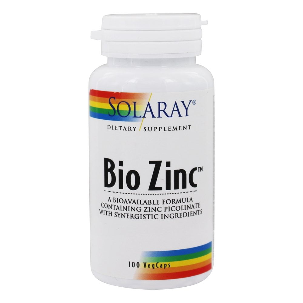 Click here for Solaray - Bio Zinc - 100 Vegetable Capsule(S) 100.... prices