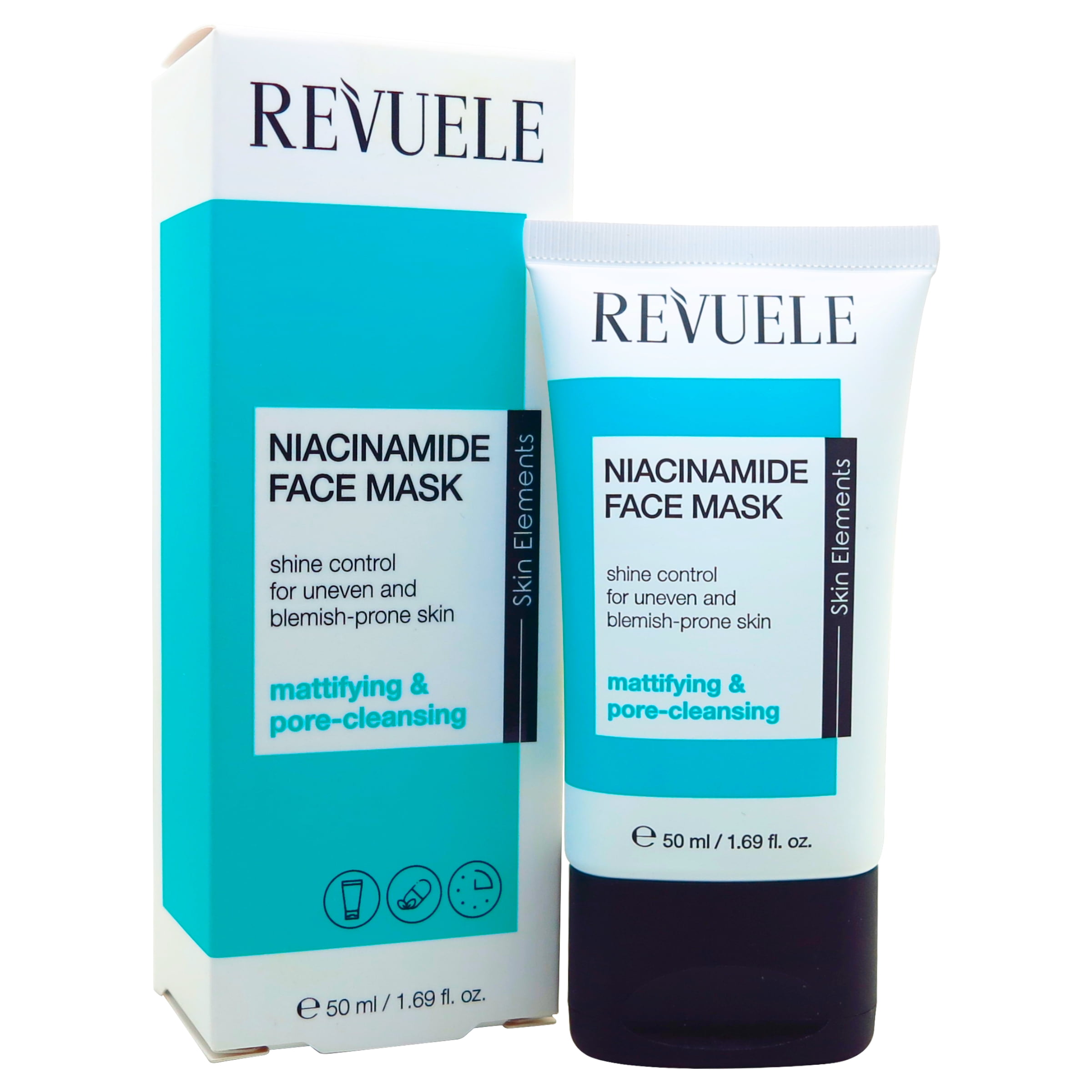 MASCARILLA FACIAL NIACINAMIDA REVUELE SKIN ELEMENTS 50ML | Bodega ...