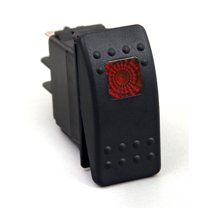 Daystar International Red Rocker Switch - Walmart.com
