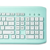 Onn Wireless Keyboard and Mouse Set with Dual-Connectivity 2.4GHz USB ...