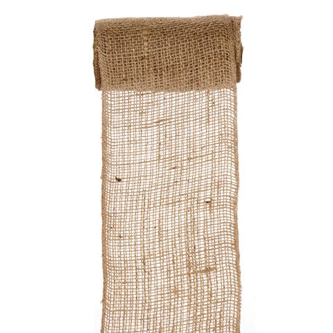 Burlap Ribbon 240Gsm Natural 6Inx5Yd - Walmart.com