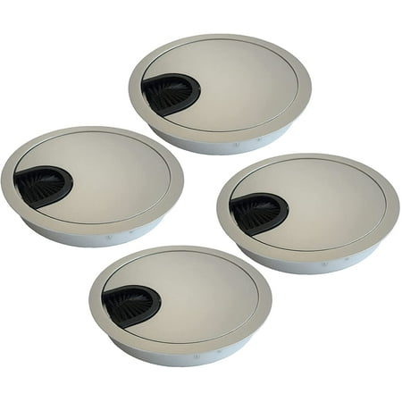 SHTUUYINGG Round Wire Cable Cover Ø80mm for Recessing on Office Table ...