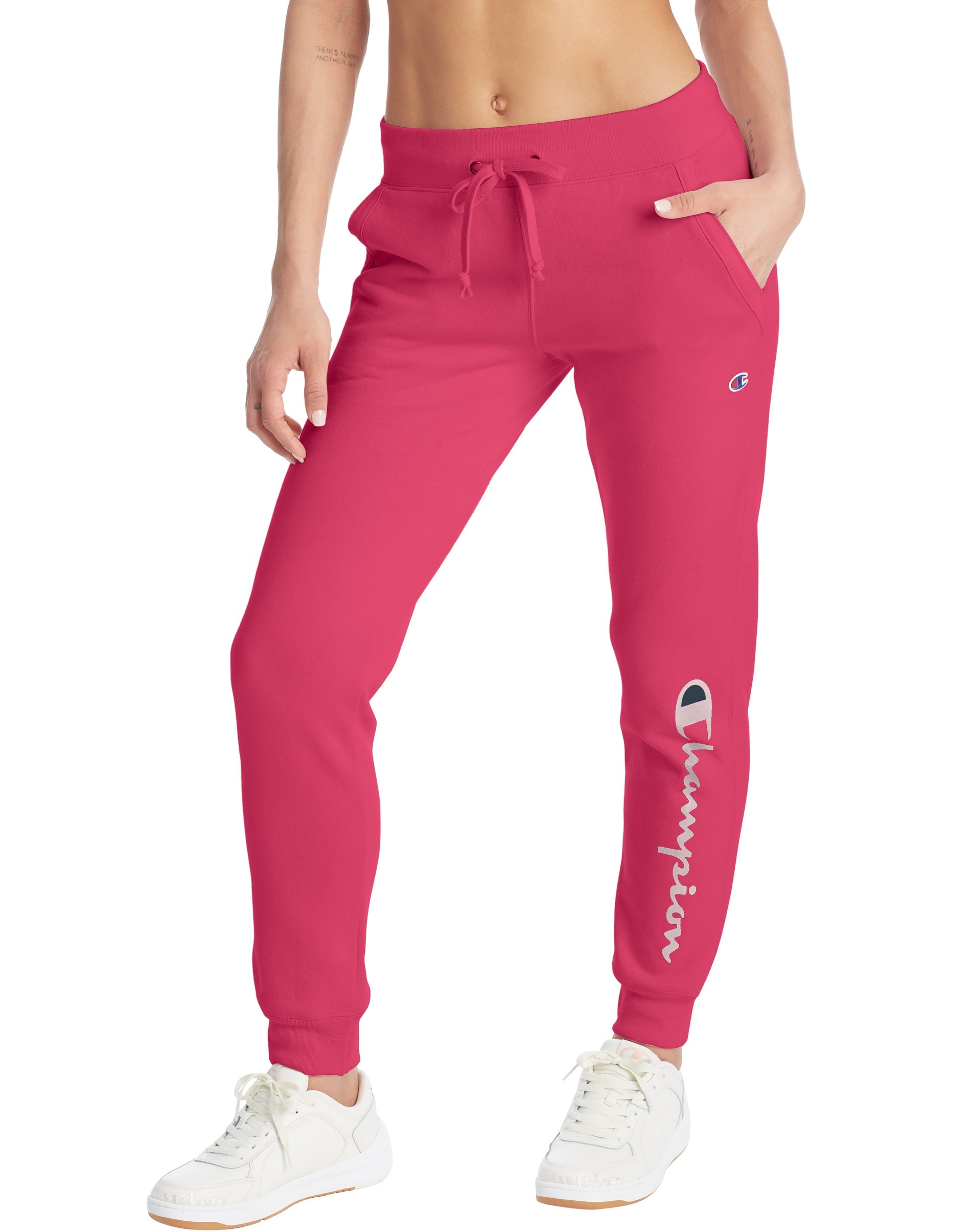 Champion Women's Powerblend Graphic Jogger - Walmart.com