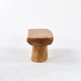 Greenage Natural Cedar Wood Serving Stand Rustic Wooden Pedestal Multi ...