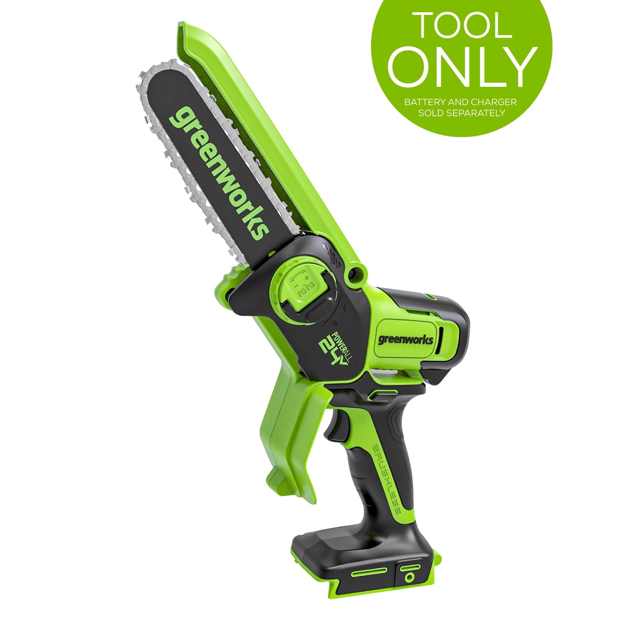 Click here for Greenworks 24v 6 Brushless Pruner Saw (Tool Only) prices