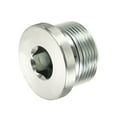 Uxcell M27*1.5 Internal Hex Head Pipe Fitting Plug, Male Thread 45# Steel Socket Plug with ...