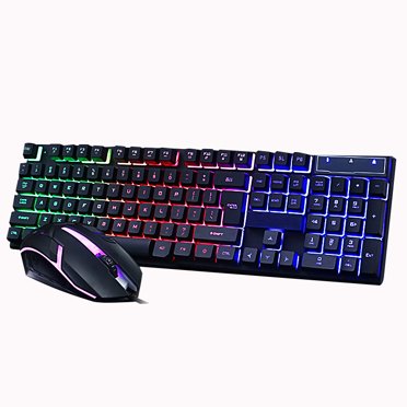 Sportsbot SS301 Blue LED Gaming Over-Ear Headset, Keyboard & Mouse ...