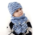 TELOLY 2026 New Baby Winter Hat and Mitten Set Toddler Baby Boys Girls ...