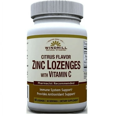 Basic Organics Natural Flavor Zinc Lozenges, Orange, 100 Tablets ...