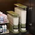UFORU narrow-mouth sealed grain storage container, 11 lb/22 lb large ...