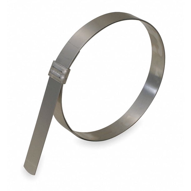 Band-It Band Clamp,3/4"W,Lip-Lock,4 3/4"OD,PK16 GRS215 - Walmart.com