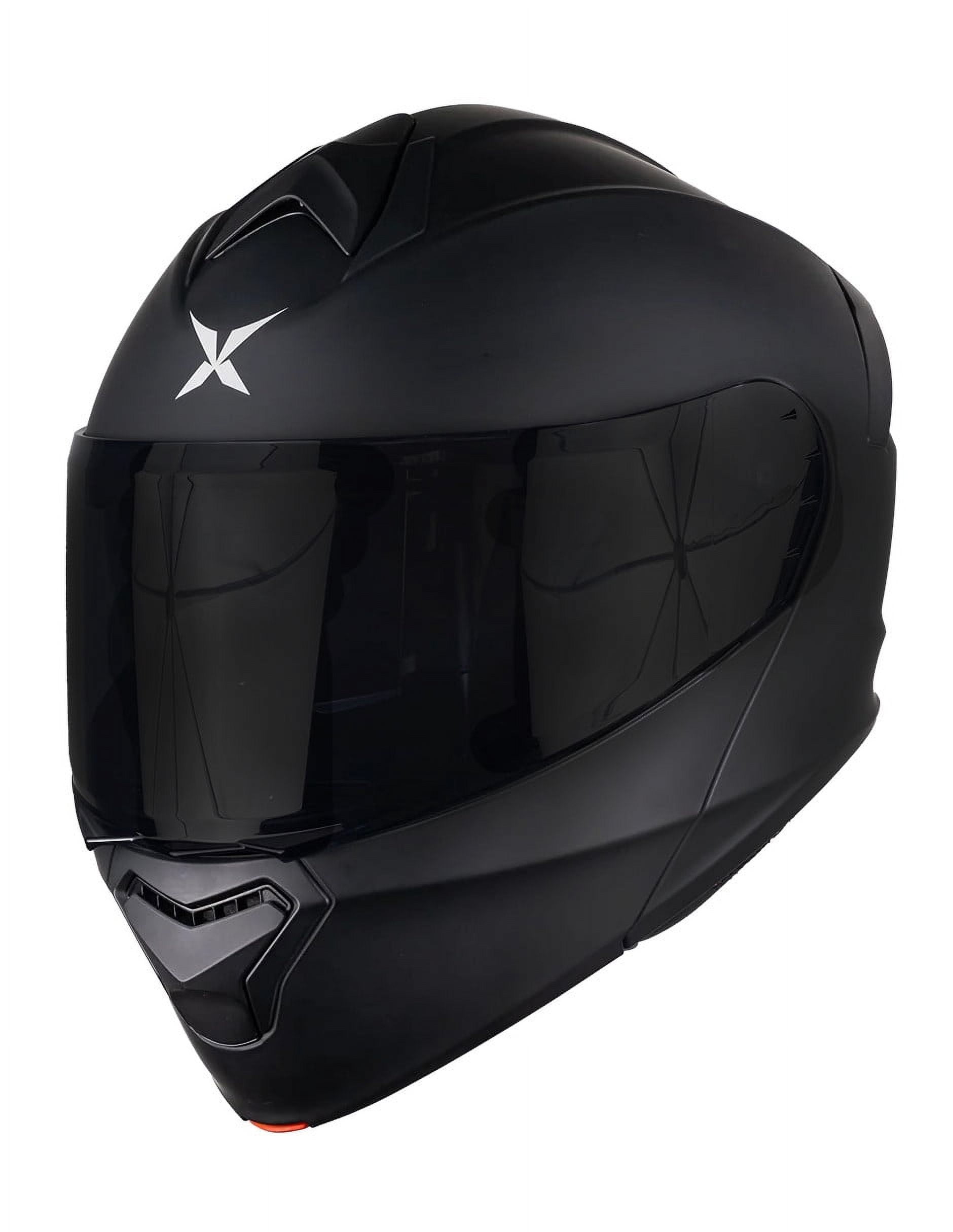 Casco Abatible KOV Trooper Negro Mate ECE2206 | Bodega Aurrera en línea