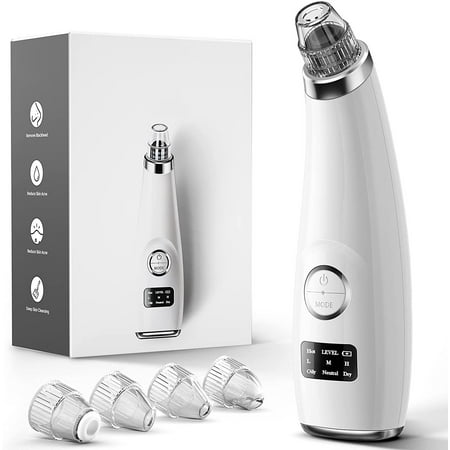 Blackhead Vacuum Remover Acne Remover,Facial Pore Cleanser Electric ...