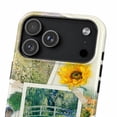 Art Collage Tough Case for Apple iPhone, Sunflower Painting Print, Dual ...