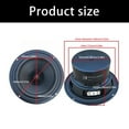 5.25Inch HIFI Subwoofer Loudspeaker Engineered Metal Rubber Structure ...