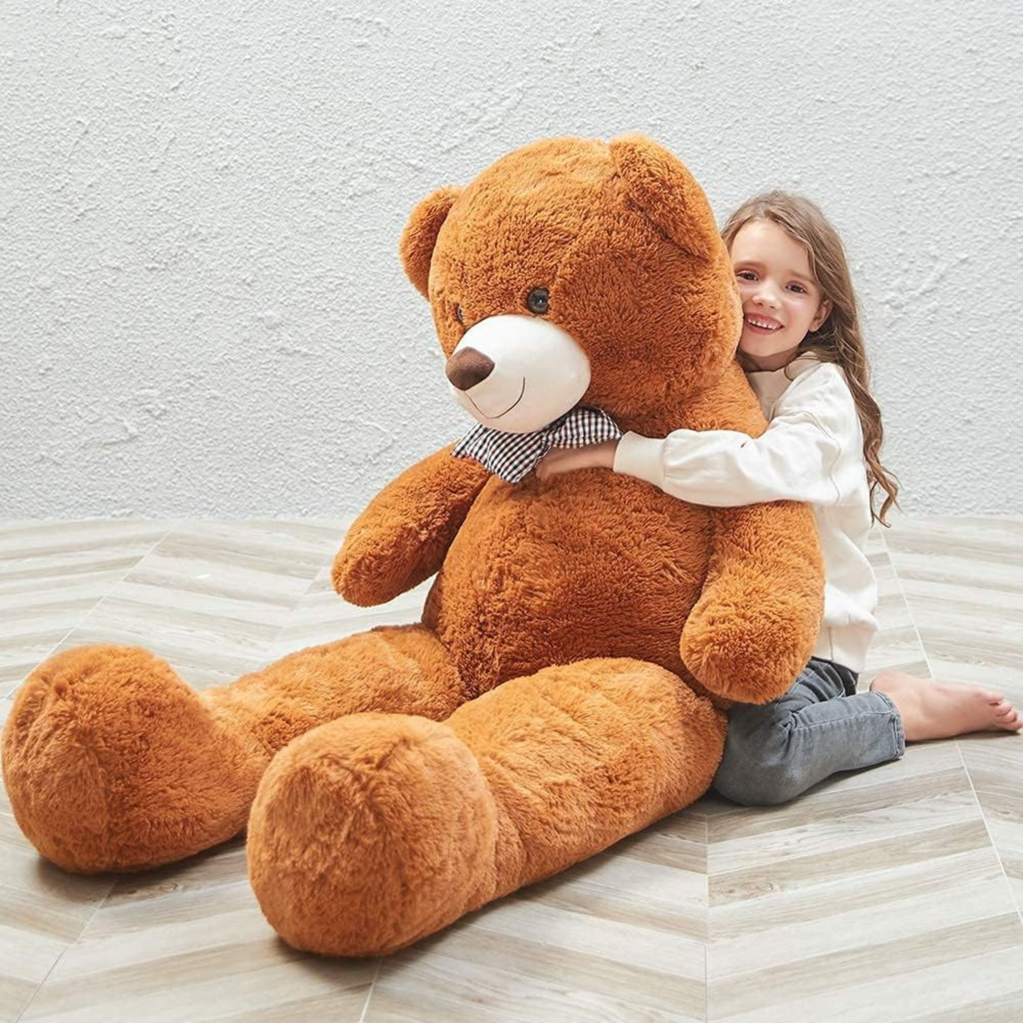 MorisMos Giant Teddy Bear 55" Stuffed Animal Soft Big Bear Plush Toy - Walmart.com