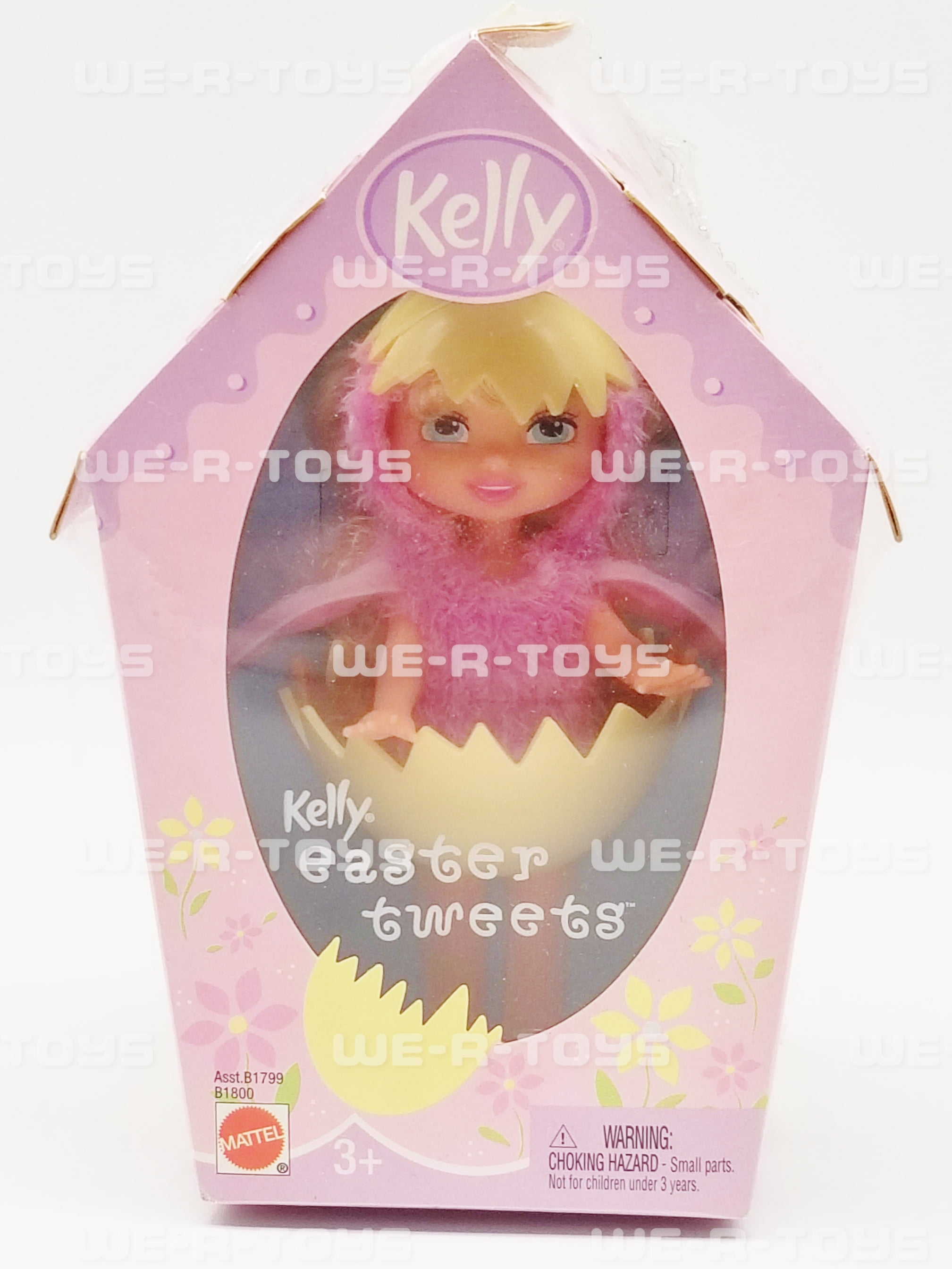 Barbie Kelly Easter Tweets Doll 2003 Mattel No. B1799/B1800 NRFB ...
