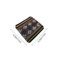 Bohemian Woven Cup Mats Set Fabric Heat Proof Absorbent Table Pads ...