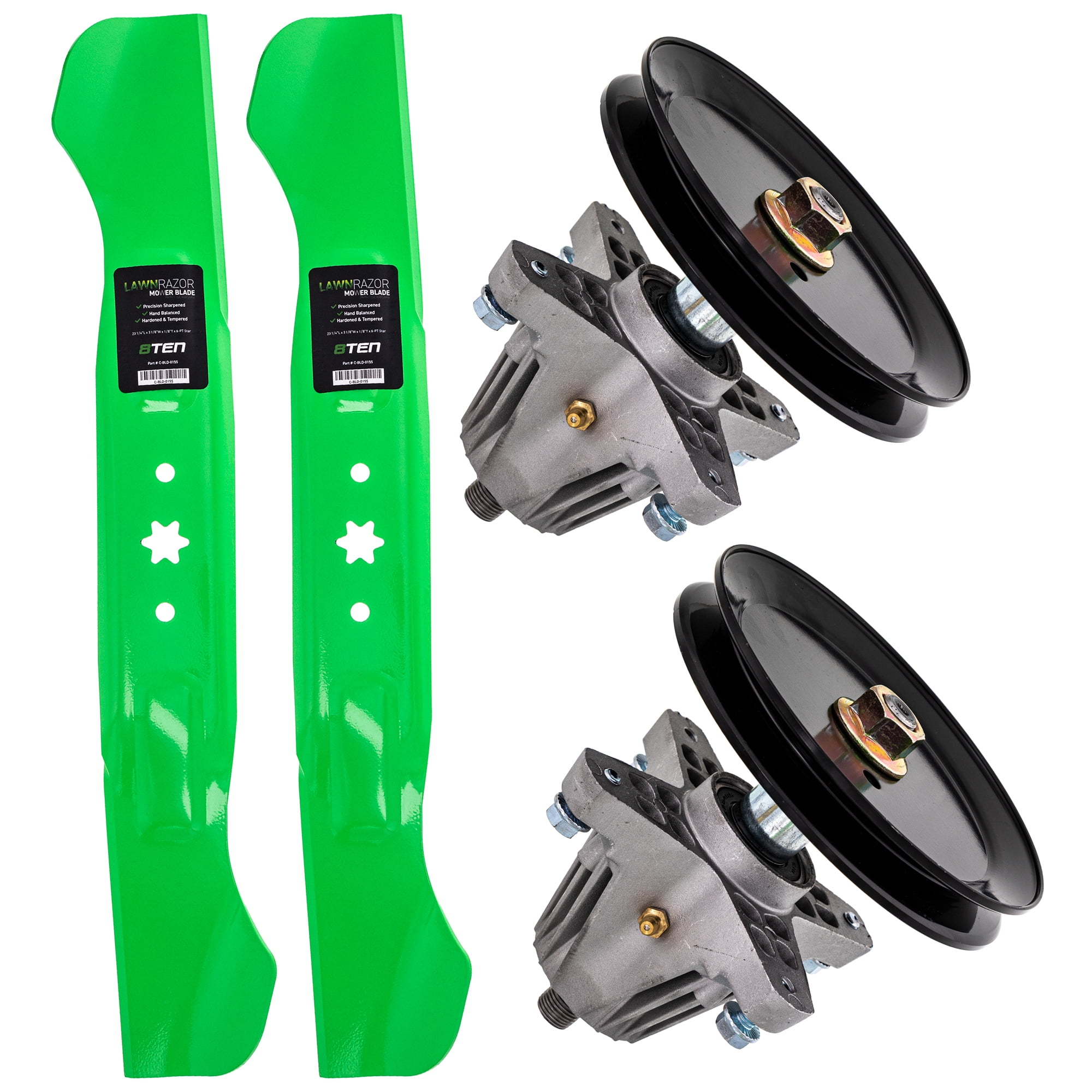8TEN Blade Spindle Kit for MTD Craftsman 46 inch T1900 MK1005633 ...