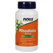 NOW Supplements, Rhodiola 500 mg, Helps Body Adapt to Stress of Daily ...