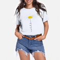 Conairie Women Short Sleeve T Shirts Loose Crew Neck Shirts Breathable ...