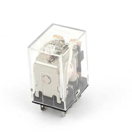 JQX-13F AC 110V Coil Voltage 8 Pins DPDT Power Electromagnetic Relay ...