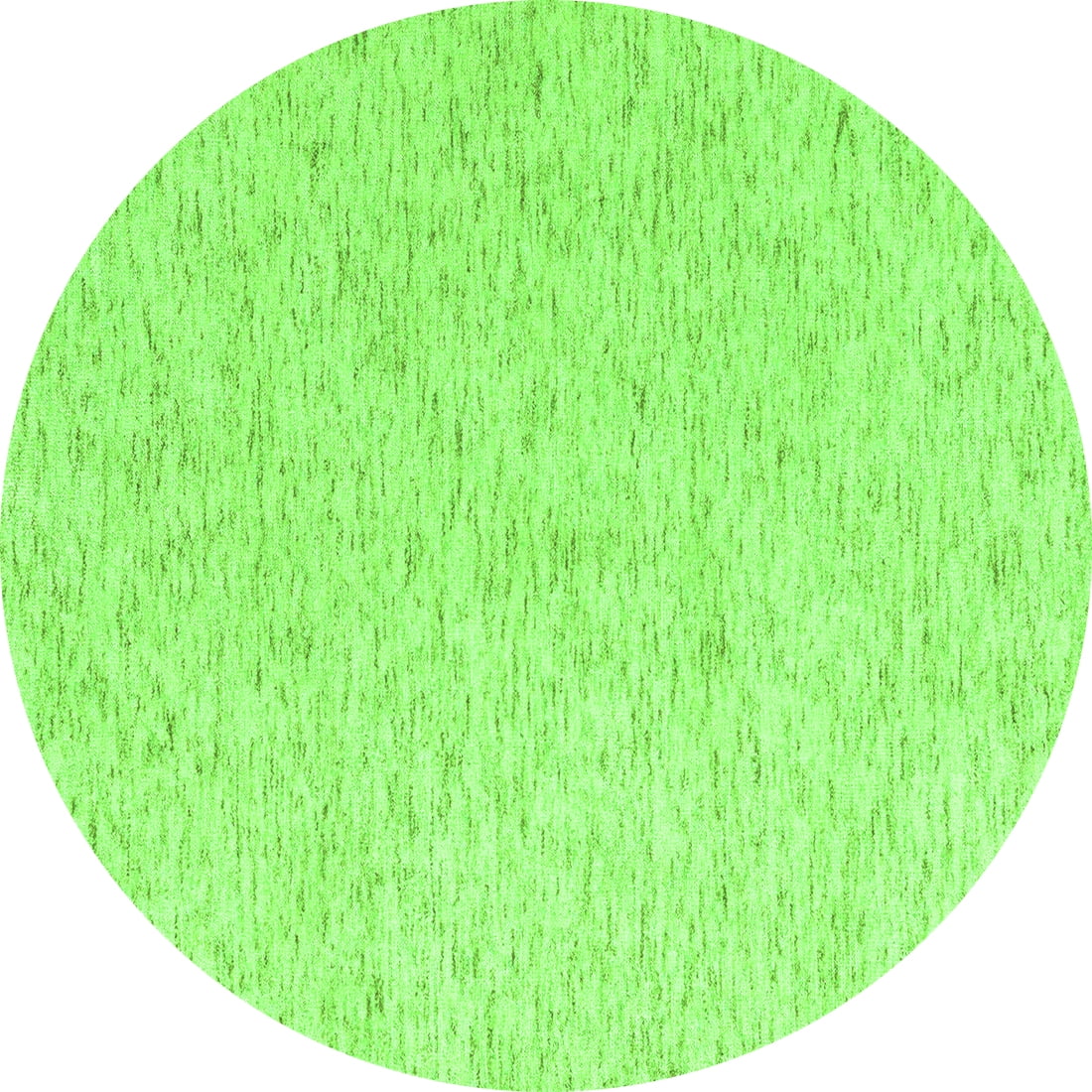Ahgly Company Indoor Round Solid Green Modern Area Rugs, 5' Round ...