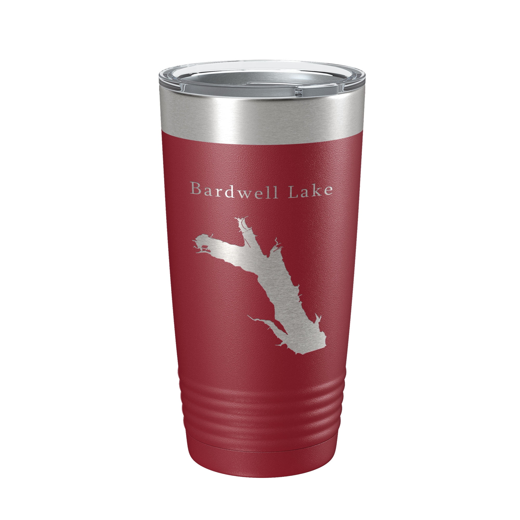 Bardwell Lake Map Tumbler Travel Mug Insulated Laser Engraved Coffee ...