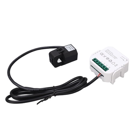 WiFi Energy Monitor, 100-240VAC Single Phase Energy Meter Real Time ...
